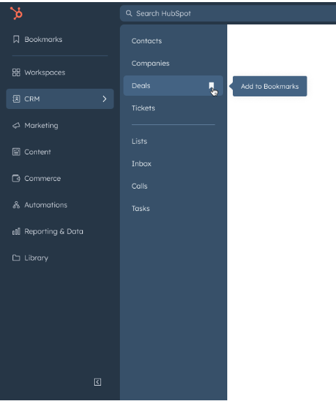 Mastering the New Bookmark Feature in HubSpot